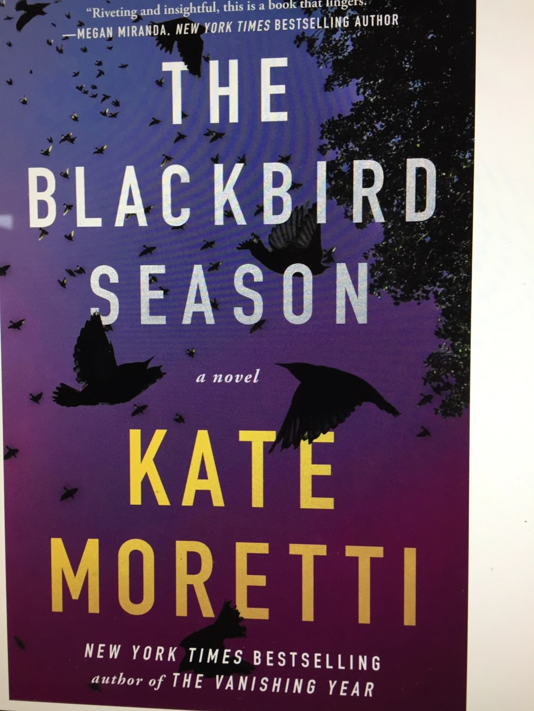 MY REVIEW OF “THE BLACKBIRD SEASON” BY KATE MORETTI – Linda's Book ...