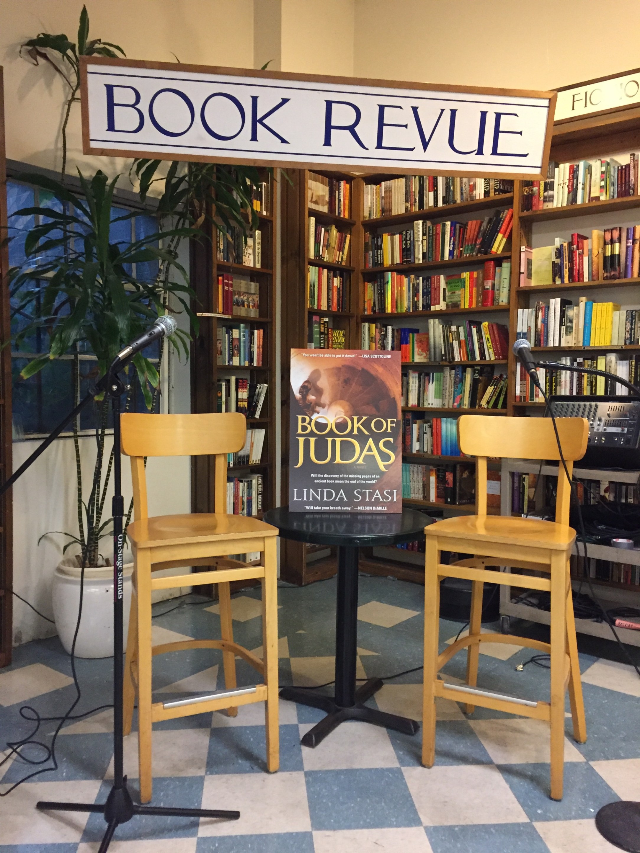Linda Stasi, Author of “Book Of Judas” and Author Brenda Janowitz At ...