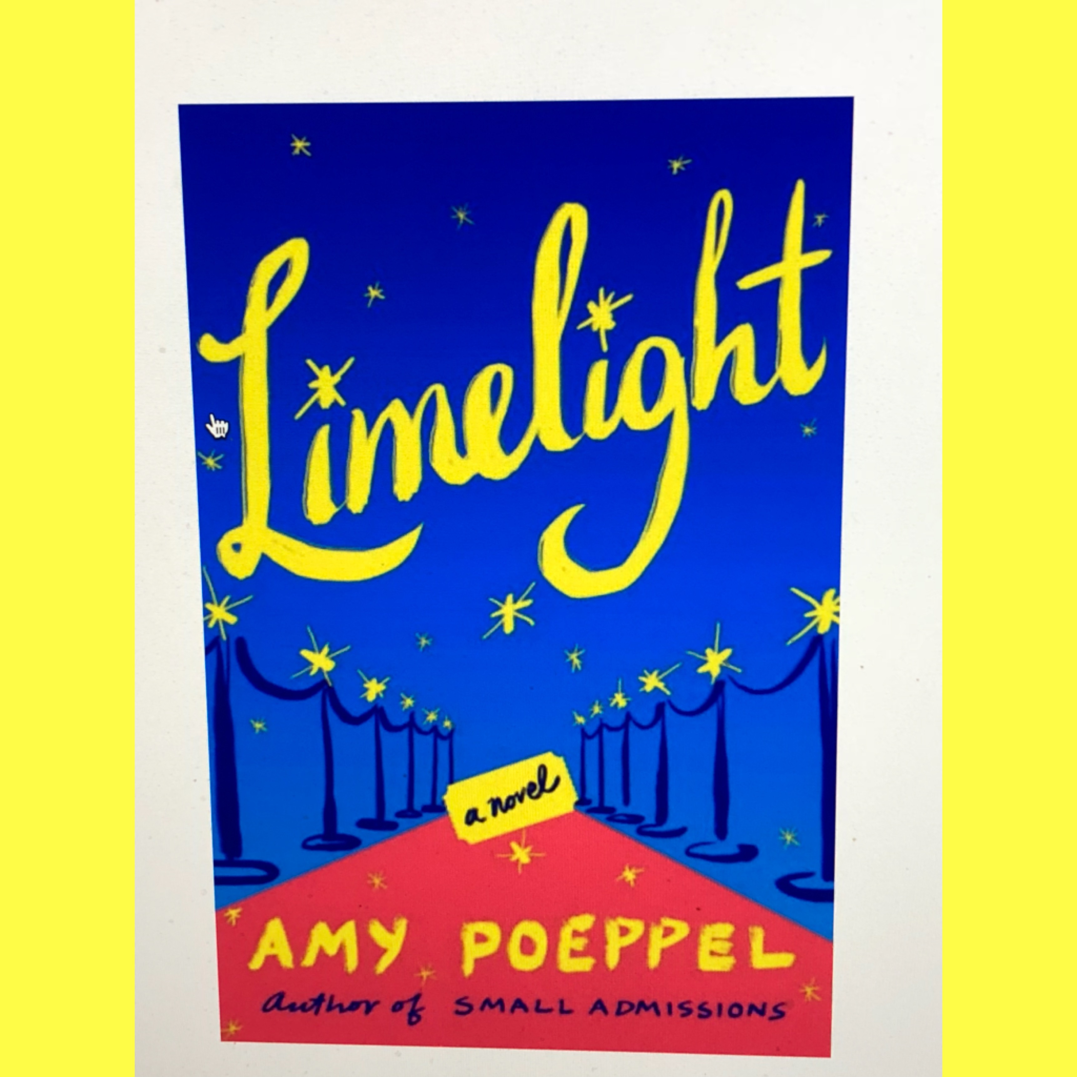 My Review of “Limelight” By Amy Poeppel – Linda's Book Obsession: