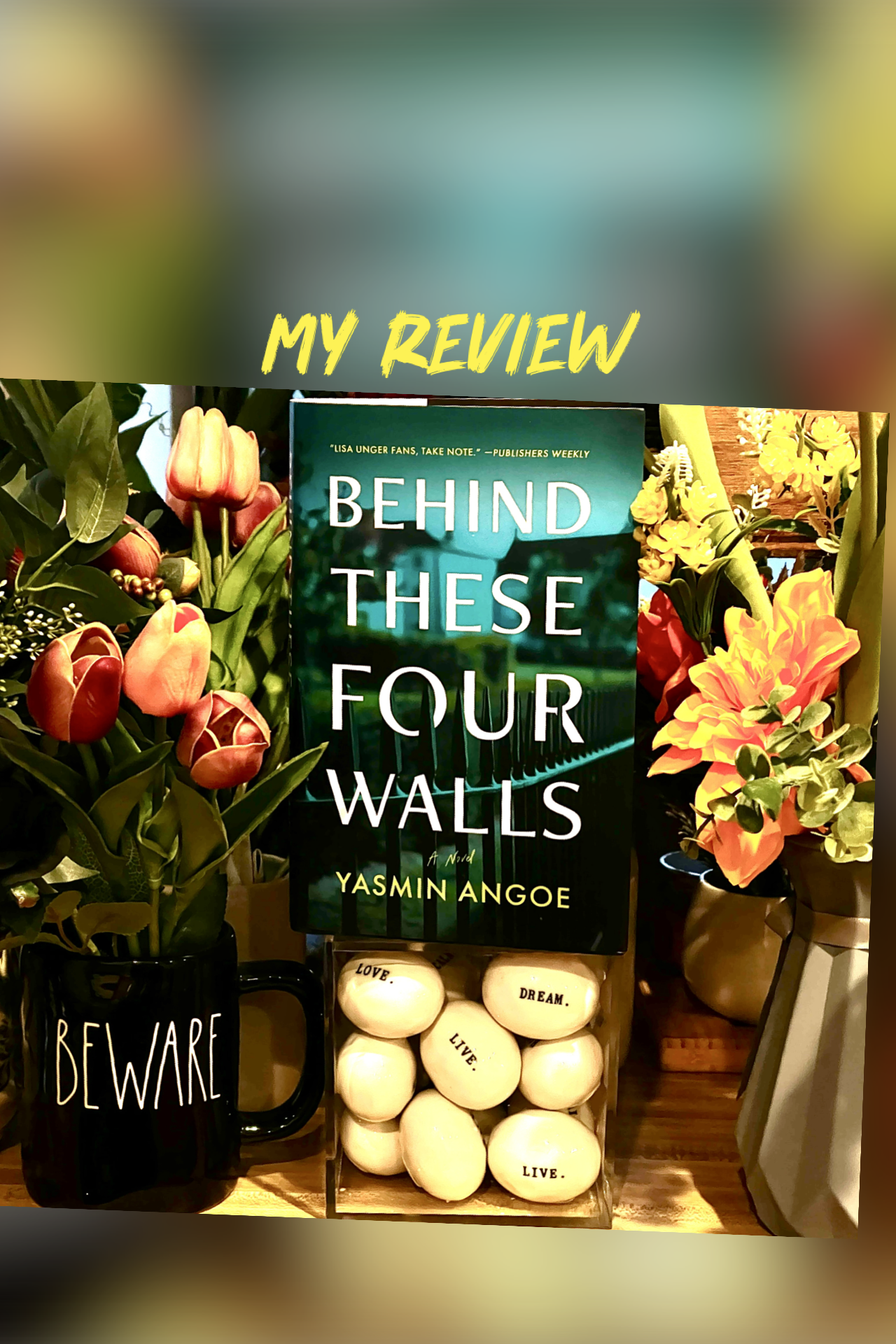Linda’s Book Obsession Reviews “Behind These Four Walls” by Yasmin ...